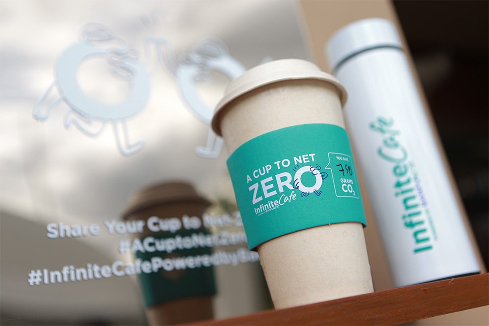 A Cup to Net-Zero จิบกาแฟลดปล่อยCO2 คาเฟ่พลังงานสะอาด 100% แห่งแรกในไทย